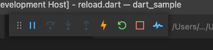 Provide profile, hotreload buttons for non-flutter debugging · Issue #3715 · Dart-Code/Dart-Code ...