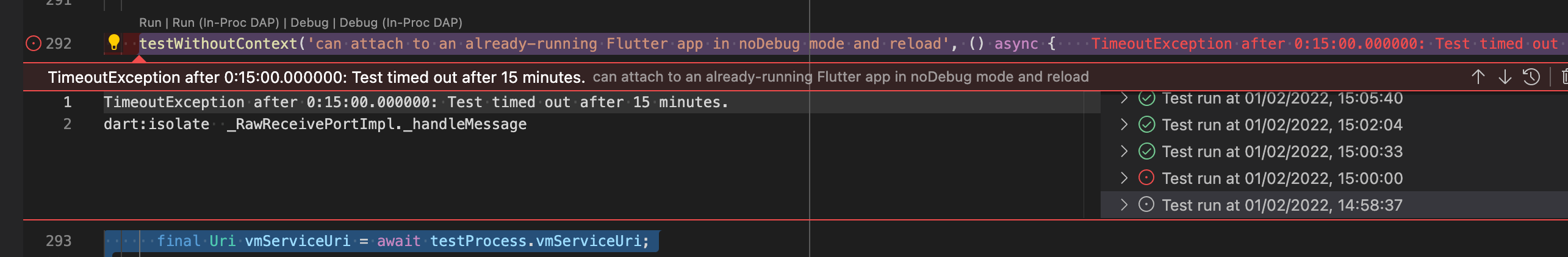 Test Peek window opens with wrong results selected · Issue #142000 ...