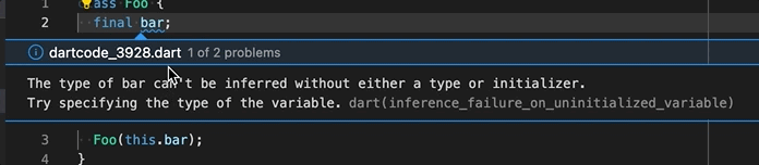 "Peek problem" shows diagnostic after it is resolved (can be confusing) · Issue #147683 ...
