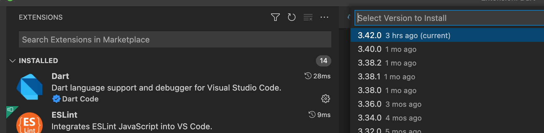 Extension update doesn't show up in VS Code if a dependent extension is ...