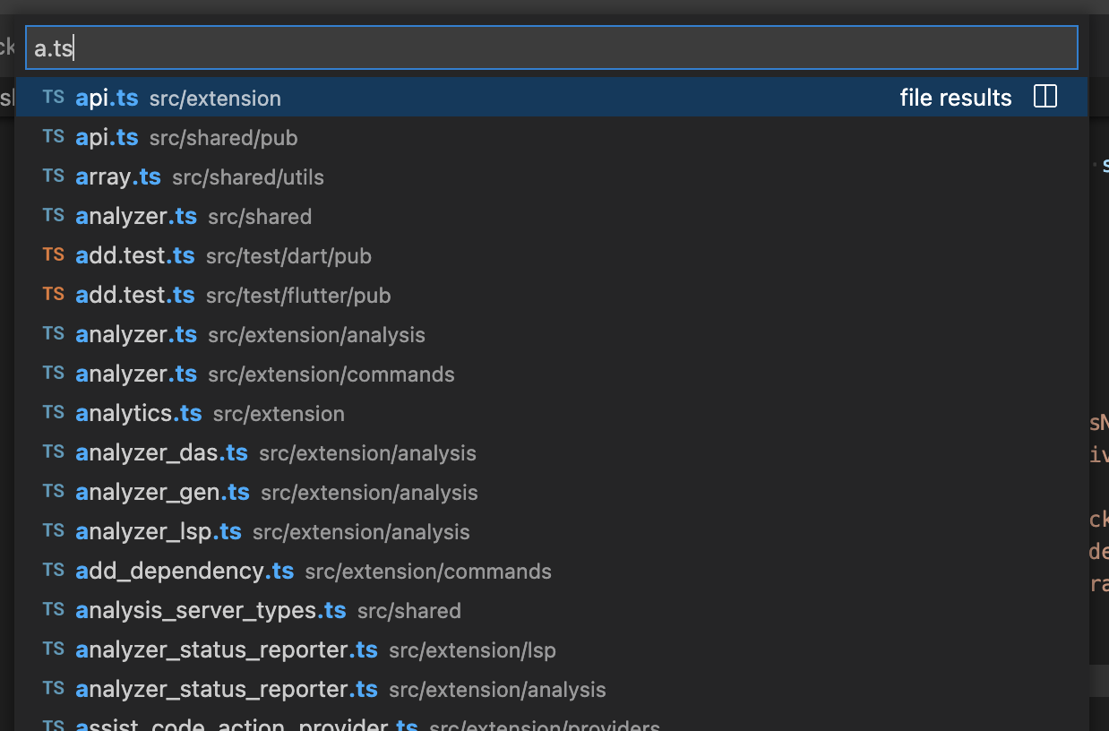 Support relative paths in file picker that extend up past the open ...