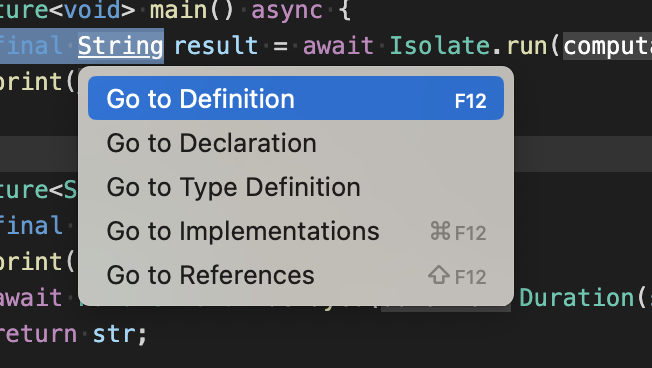 Go To Definition On Inlay Hints For Types Results In Definition Not