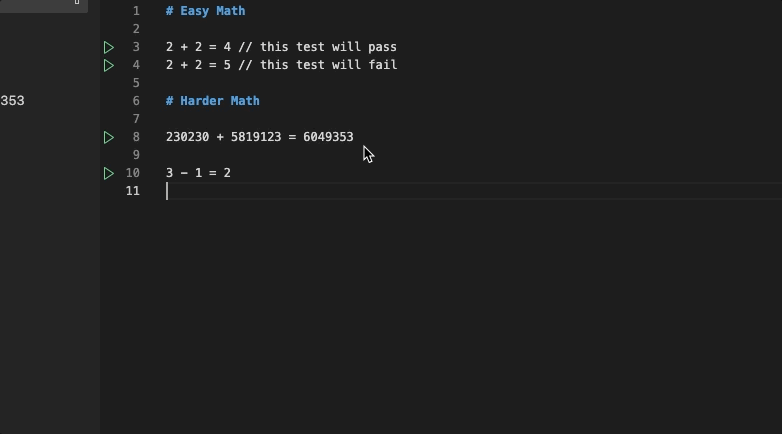 Test gutter icons are duplicated across lines when new content is added ...