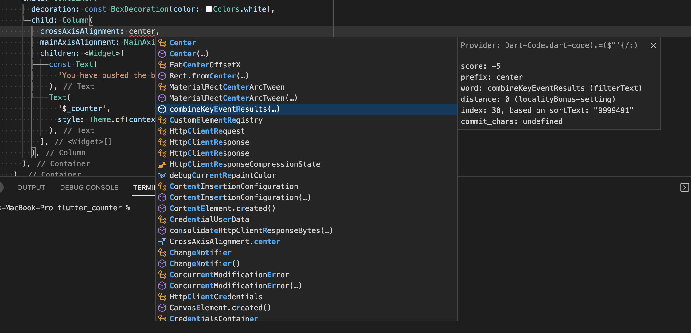 Bad completion ranking when VS Code re-ranks client-side · Issue #178669 · microsoft/vscode · GitHub