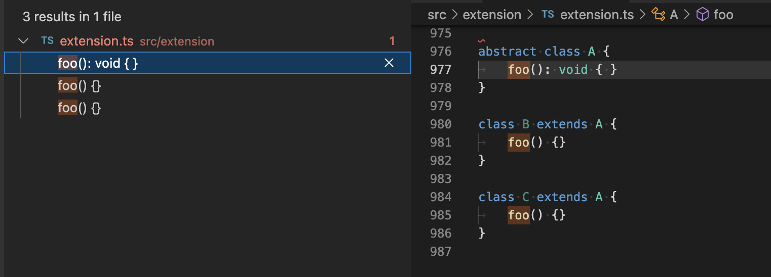 Improve Display Of Results Of Implementations To Include Symbolcontainer Names · Issue 180806