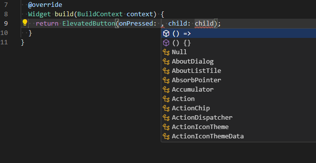 Code Completion Should Auto Trigger For Arguments · Issue 4671 · Dart Codedart Code · Github