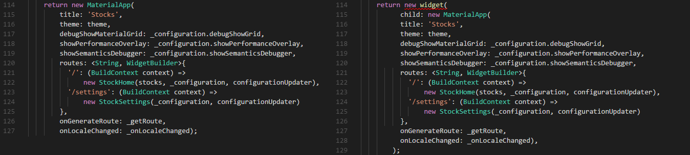 Flutter Lightbulb Completions Are Formatting Weird · Issue 306 · Dart Codedart Code · Github