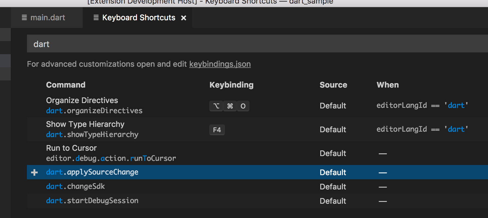 Keybindings list doesn't show all contexts a command is available in · Issue #30778 · microsoft ...