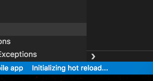 Debug Status Text Remains After Terminating Debug Session · Issue 522 · Dart Code Dart Code