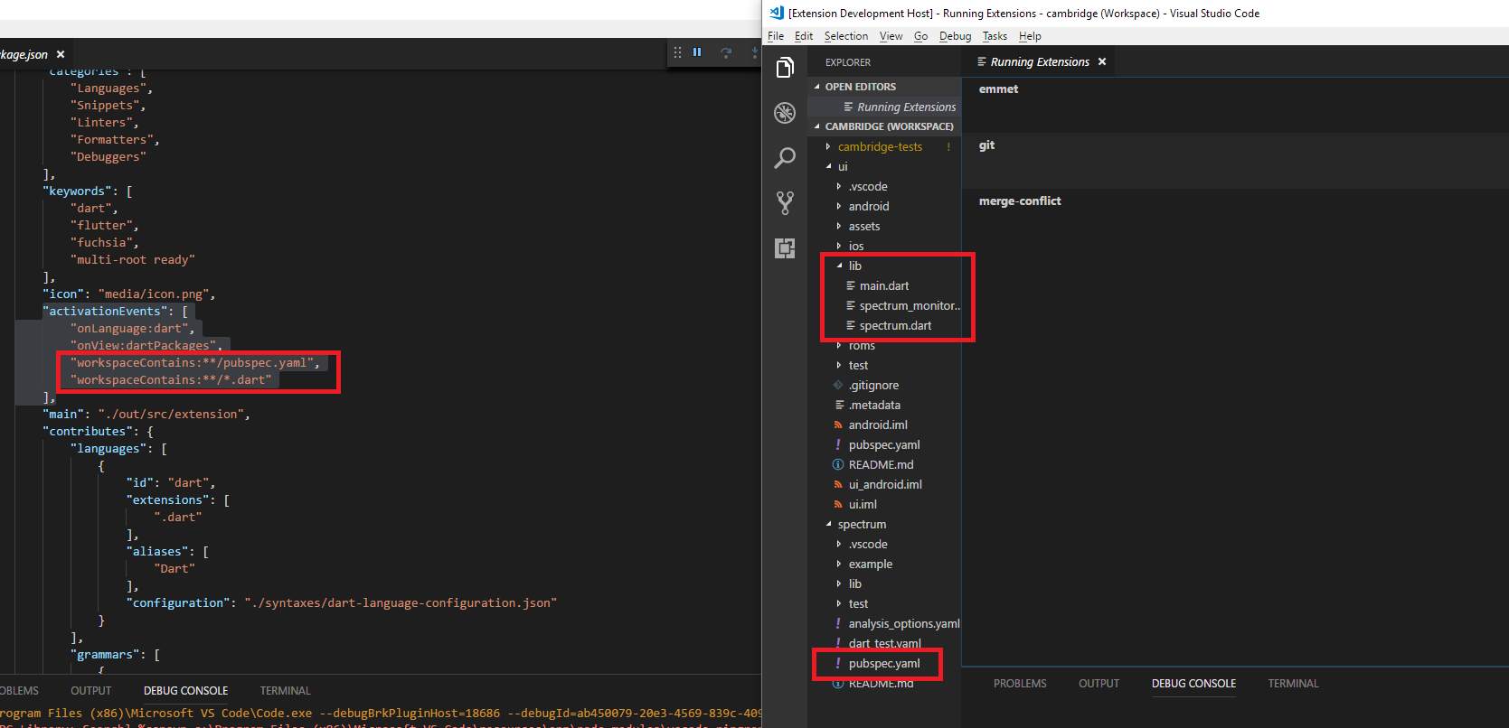 Extension Not Activating Using Workspacecontains Possibly For Multi
