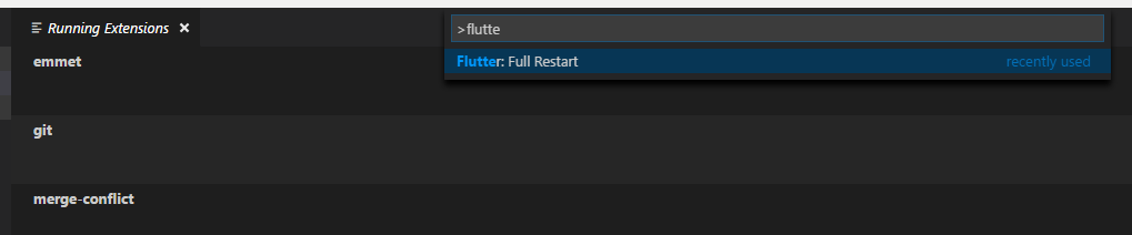 Improve journey of new Flutter user creating first project and running ...