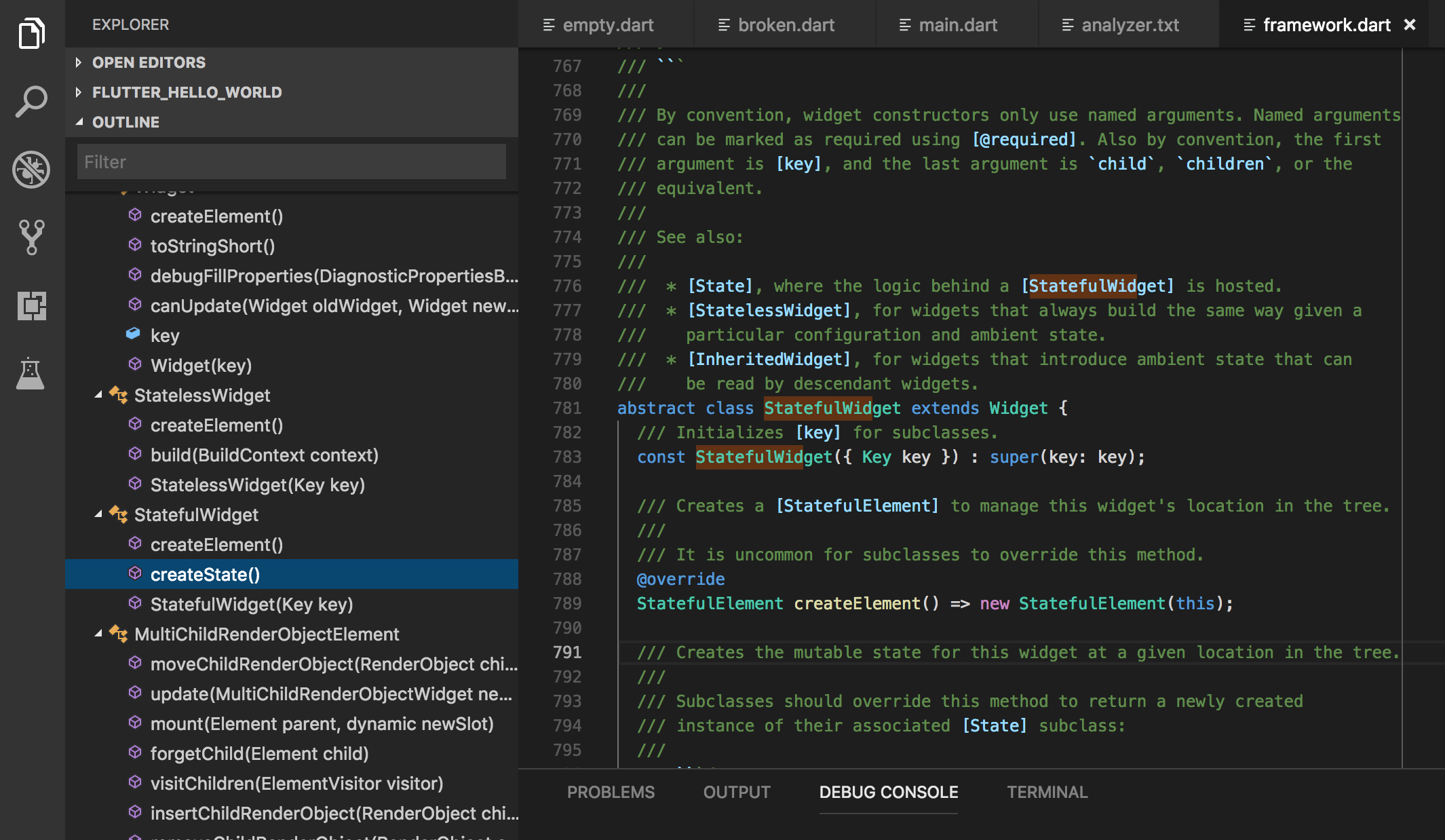 VS Code Outline sometimes doesn't show for newly-opened files · Issue ...
