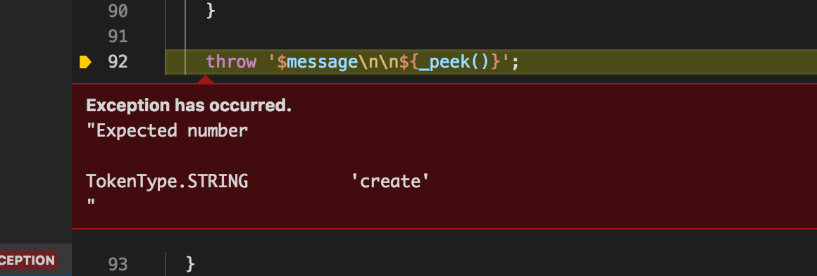 Exception Popups Sometimes Do Not Appear · Issue 1288 · Dart Codedart Code · Github