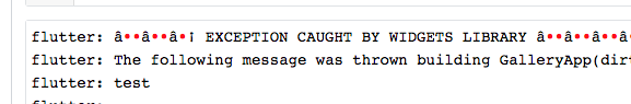 Debugger Log Pane Shows Strange Characters · Issue 228 · Flutterdevtools · Github