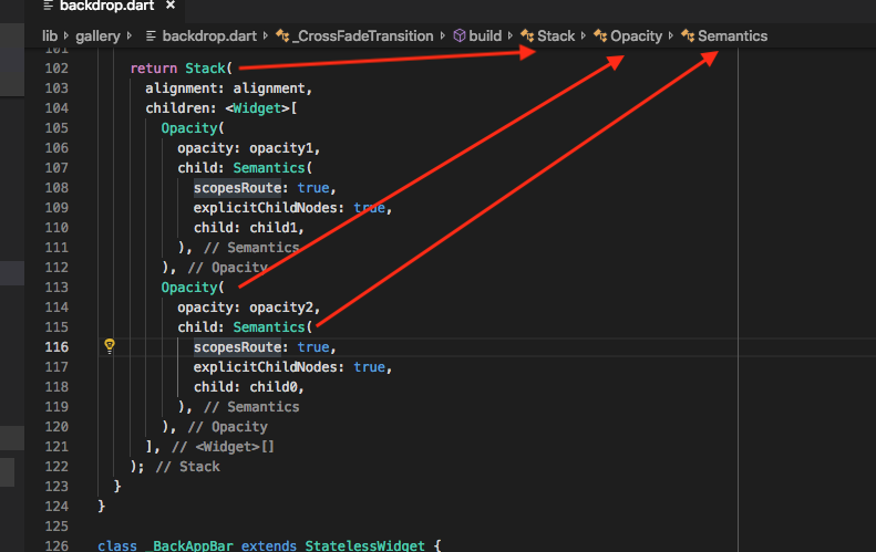 Option To Show Flutter Widget Creation In Outline View Issue 1455 Dart Code Dart Code GitHub