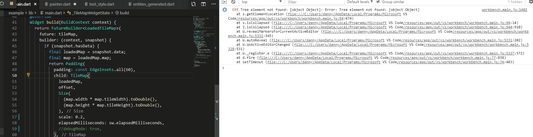 Tree Element Not Found Object Object Error Tree Element Not Found Object Object · Issue 1831