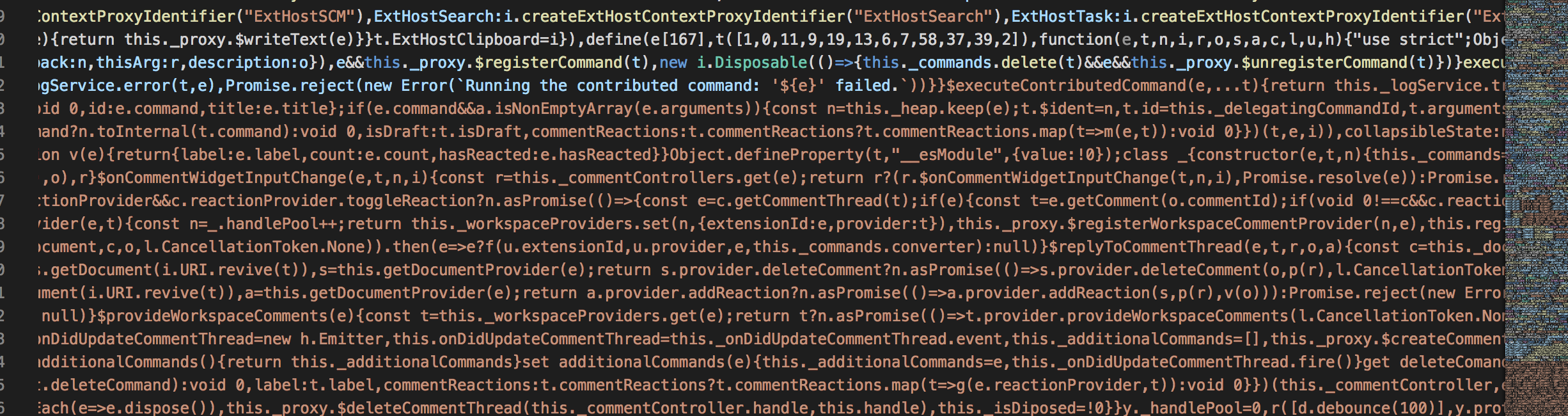 Debugging an extension steps into extensionHostProcess.js and then has poor performance · Issue ...