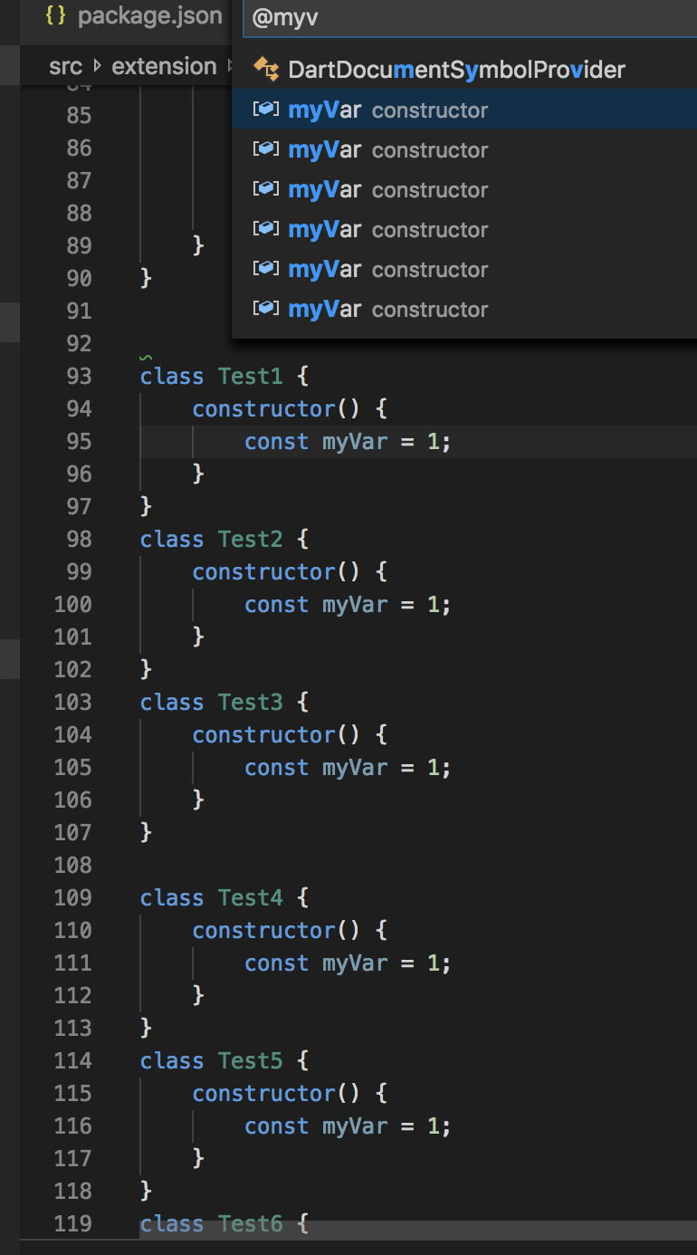 Symbol list unexpectedly contains things like ` ` · Issue #51332 ...
