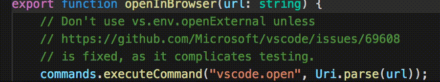 Underline of hyperlinks in editor randomly flashes on and off · Issue ...