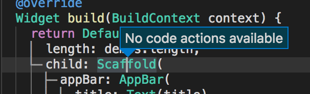 Code action key-bind shows "No code actions available" when "kind" is more than just "refactor ...