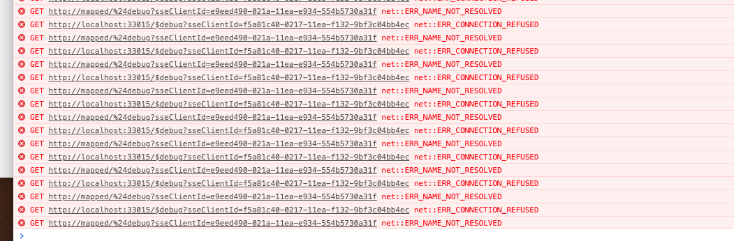Dart Debug Extension Continuously Attempts Failed Sse Connect Requests · Issue 794 · Dart Lang