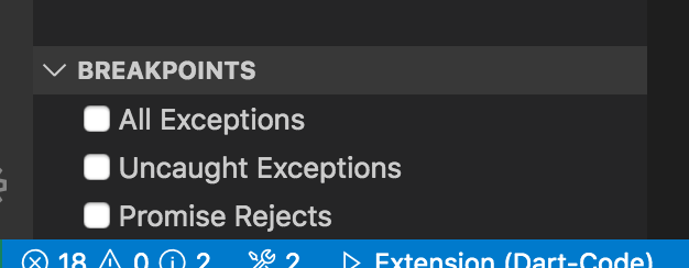 Allow debuggers to add simple toggle checkboxes similar to Breakpoint options · Issue #85305 ...