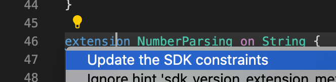 'extension-methods' · Issue #2253 · Dart-Code/Dart-Code · GitHub