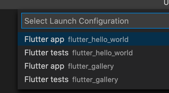 "Select and Start Debugging" configurations are not distinguishable per-workspace folder · Issue ...