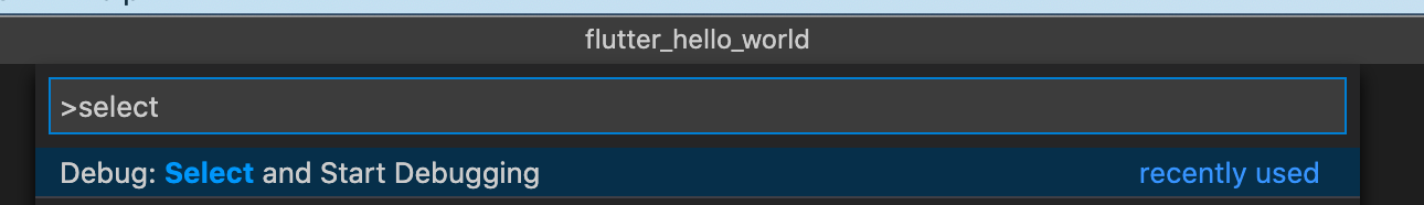 [insiders] "Select and start" debugging command appears twice and with strange description text ...