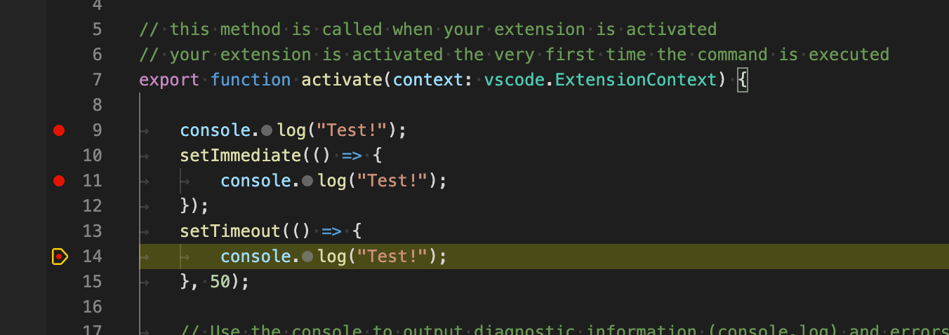 Breakpoints Not Hit In Activate Method Of Extension When Debugging · Issue 110013 · Microsoft 