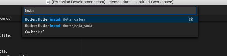Contribute Tasks for "flutter install" · Issue #2723 · Dart-Code/Dart ...