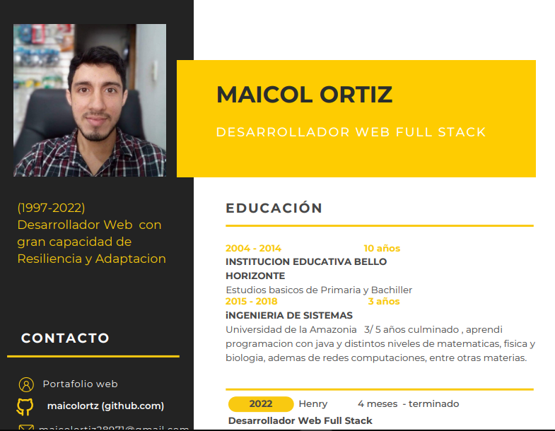 maicolortz (Maicol Ortiz Hernandez) · GitHub