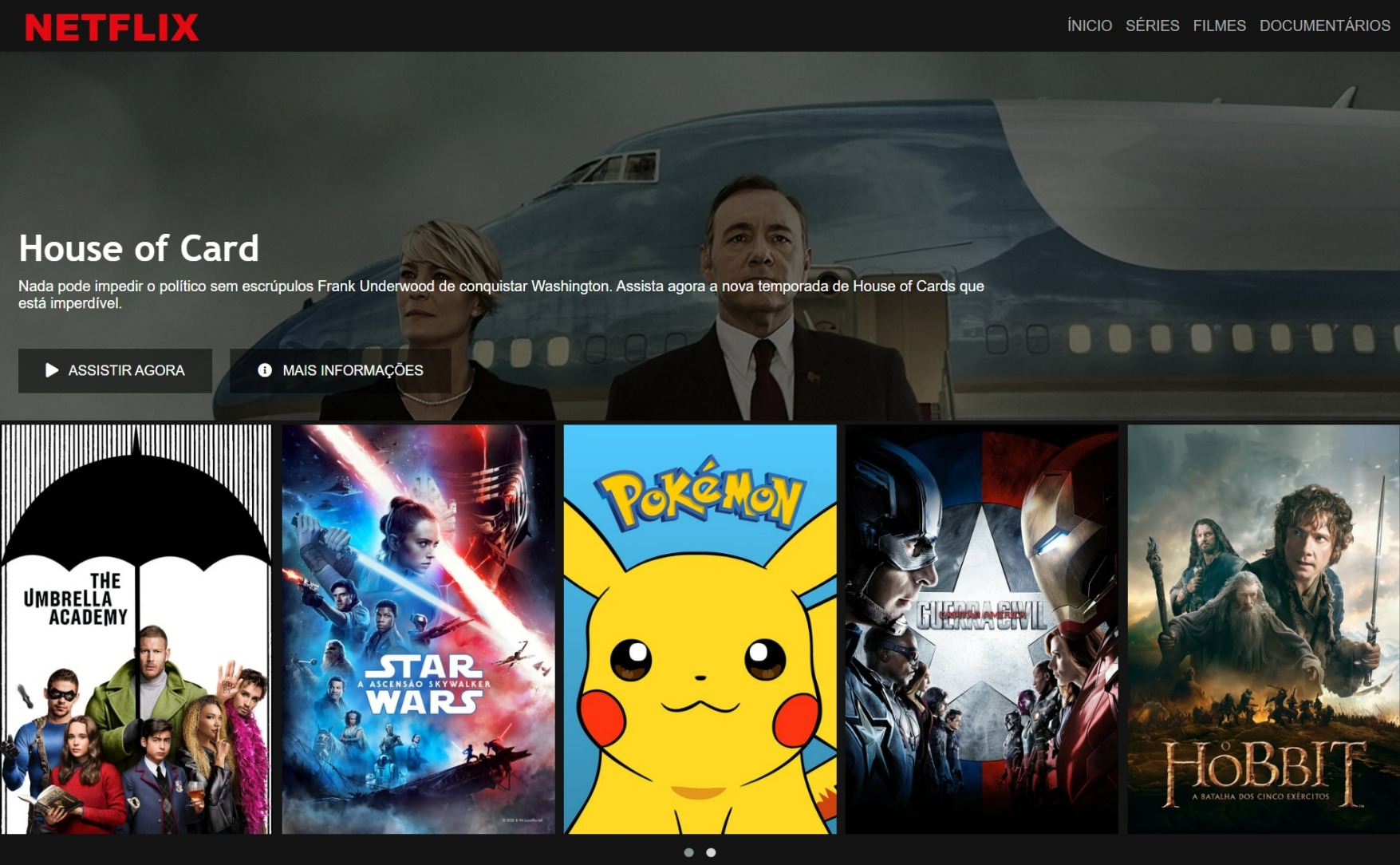 GitHub - victorsantanna/Clone-Interface-NETFLIX: Recriando a interface do site de streaming ...