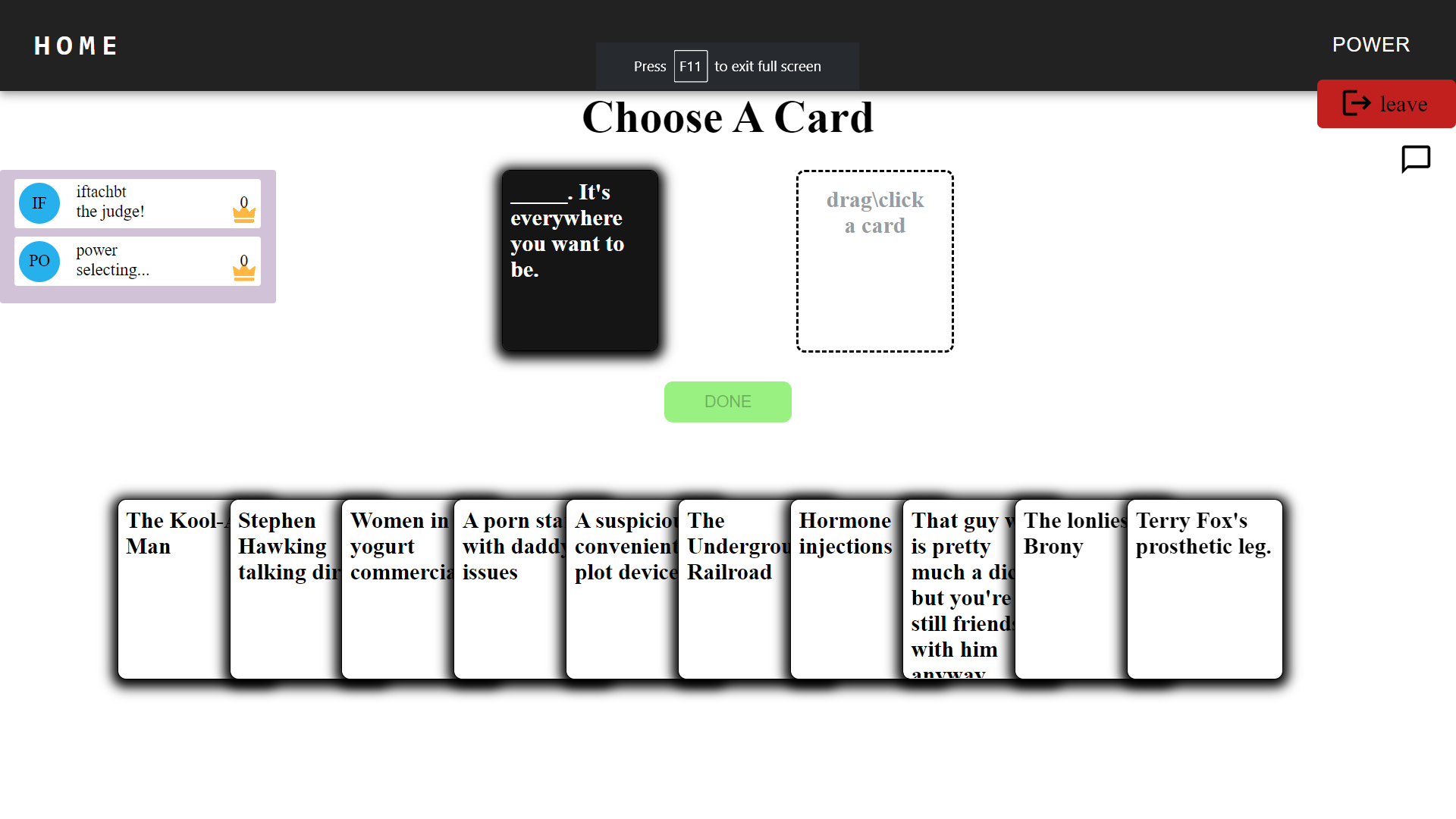 GitHub - iftachbt/cards-against-humanity