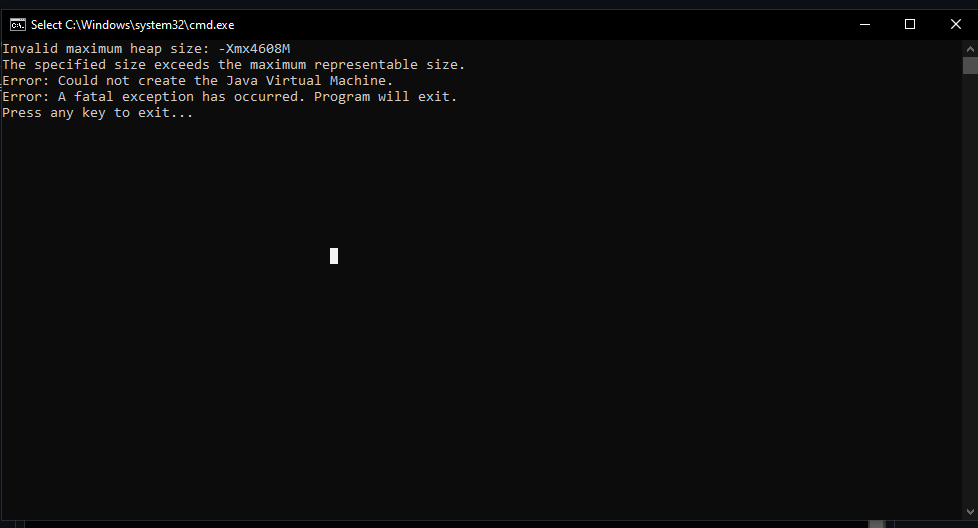 Invalid Maxmimum Heapsize · Issue #468 · Ajarmar/universal-pokemon ...