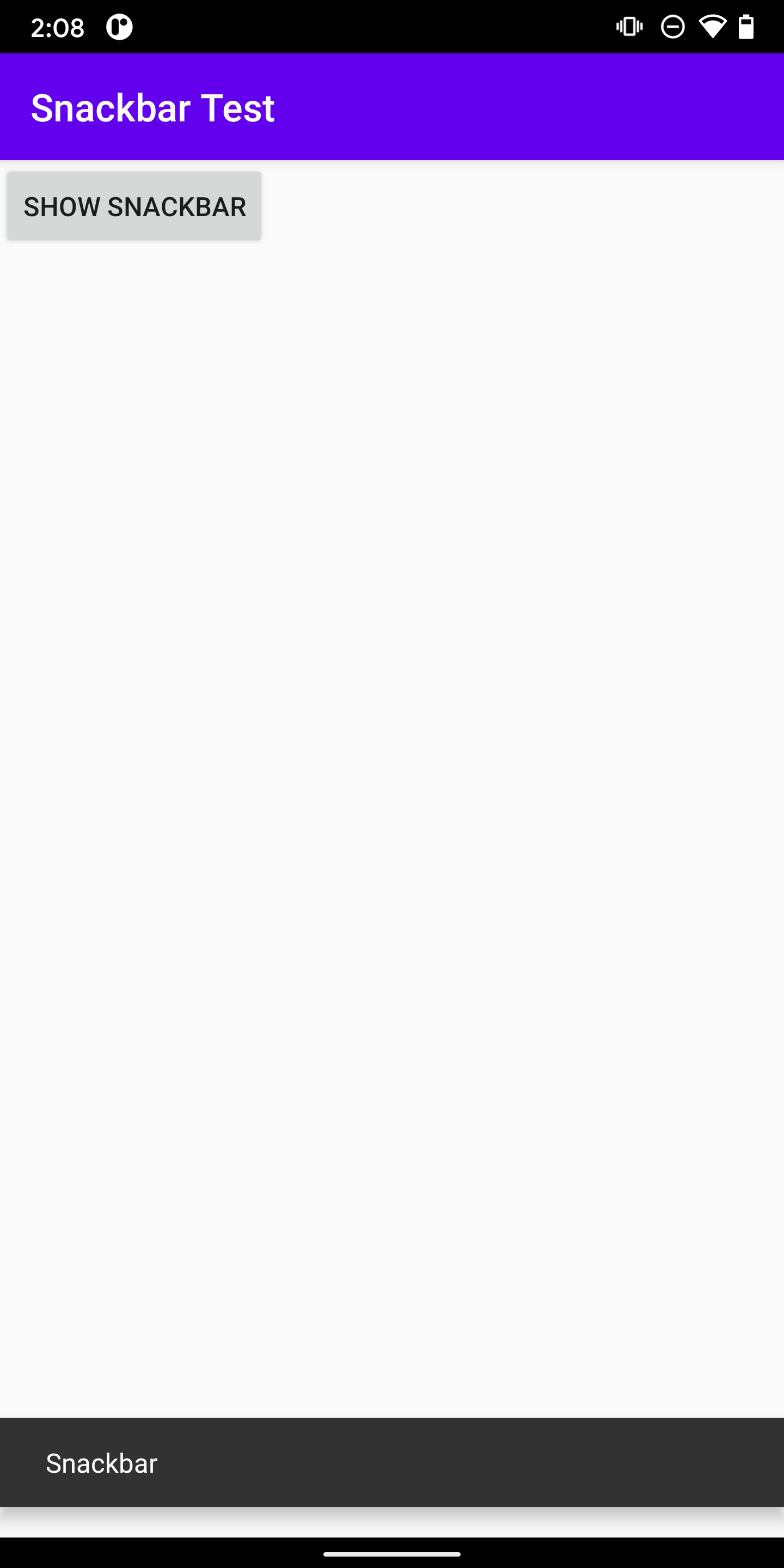 [Snackbar] Empty space between gesture navigation bar and Snackbar when Snackbar is used in ...
