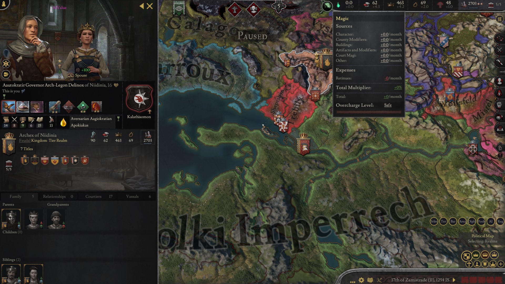 Delinox son of The Black Sun cannot acrue magic. · Issue #280 · ThePinkPanzer/Godherja-Github ...