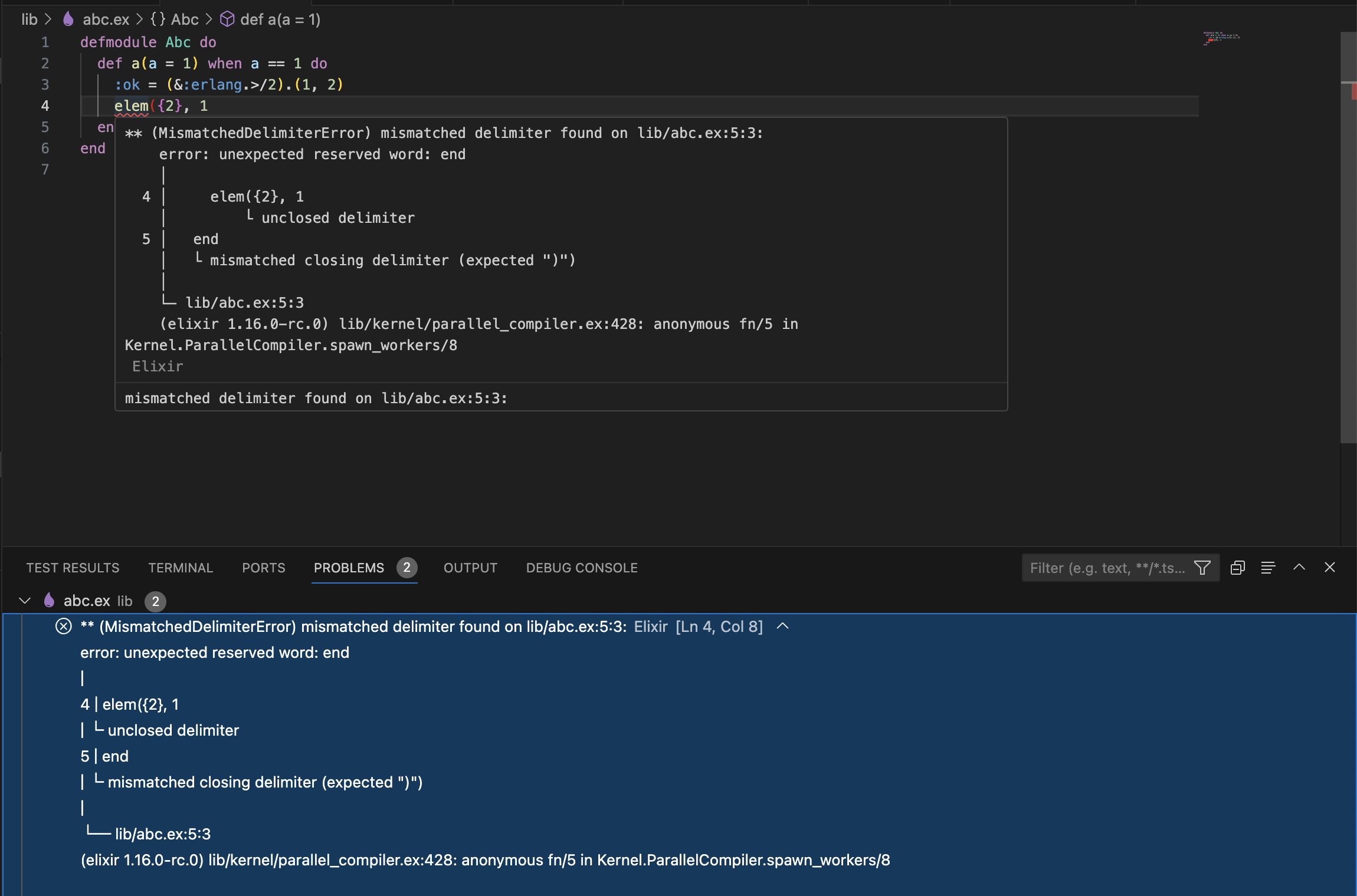 Diagnostics in Problems tab do not use monospaced font · Issue #198981 · microsoft/vscode · GitHub