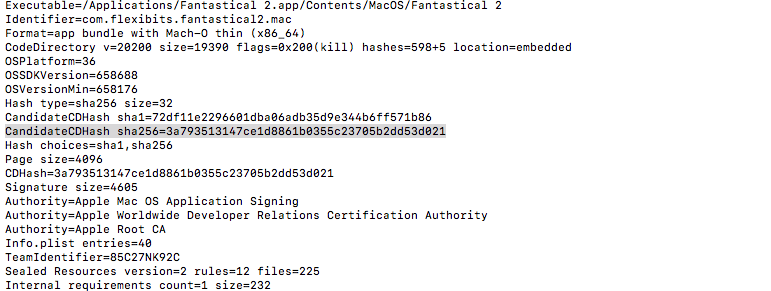 Post the SHA-256 fingerprint of your Developer ID Certificate for the ...
