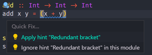 Applying Hint Never Finishes Loading · Issue 800 · Haskell Vscode Haskell · Github