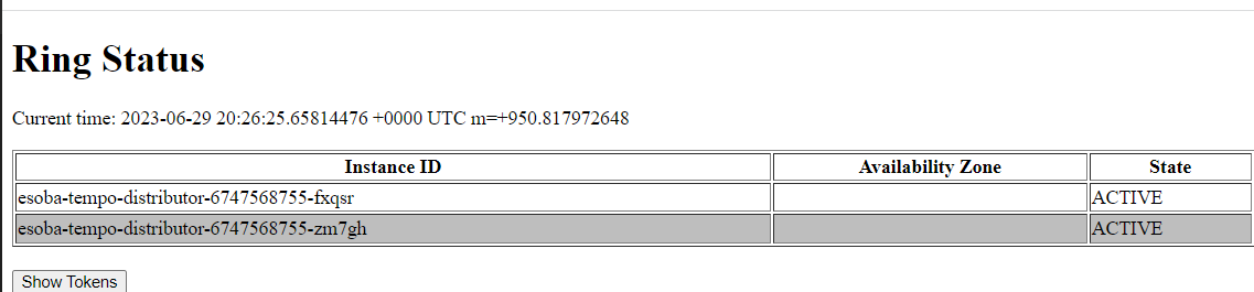 Tempo2.1.1 msg="failed to forward request to metrics generator" err="failed to push spans to ...