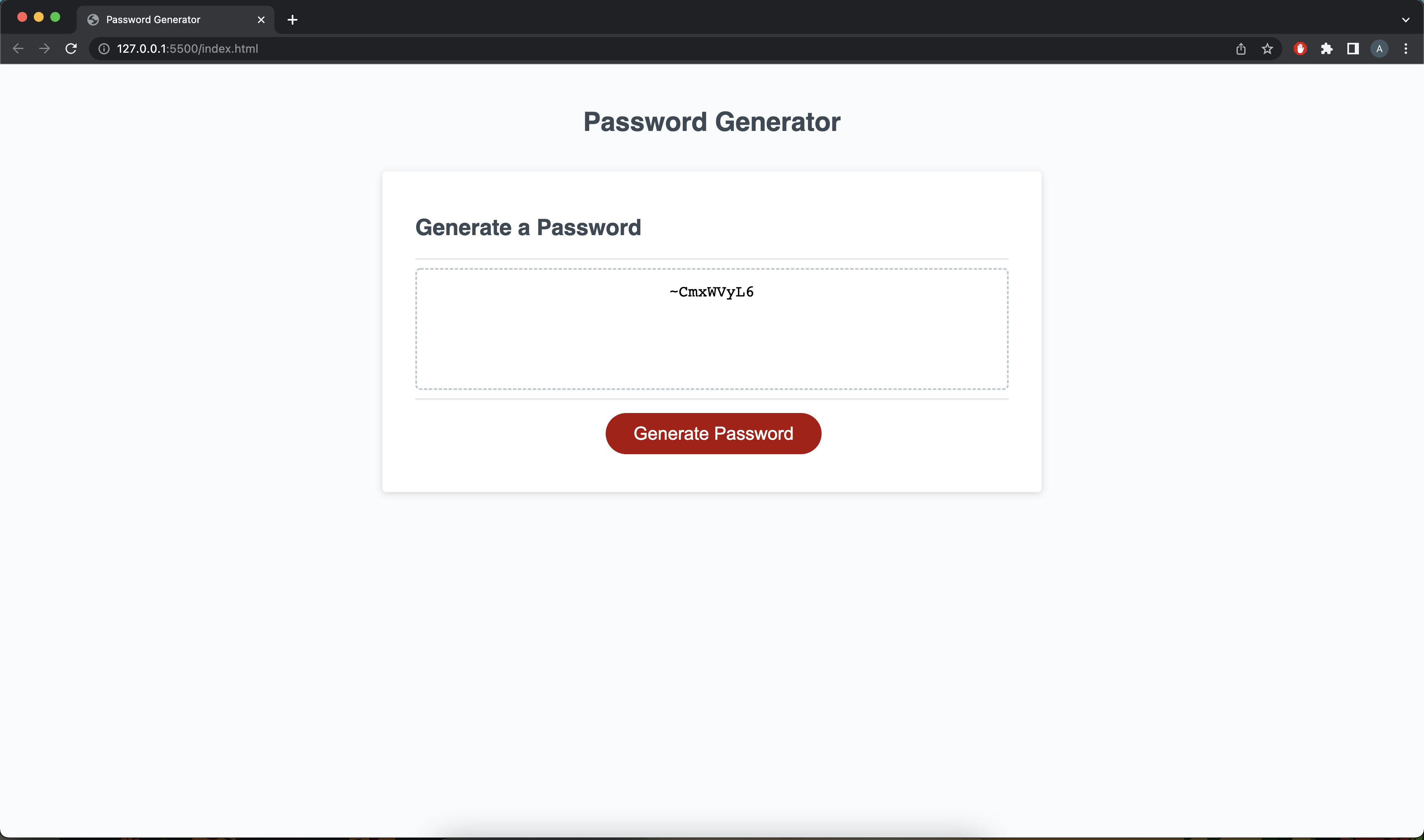 GitHub - AlexMastroianni/Simple-JS-Password-Generator: Javascript ...