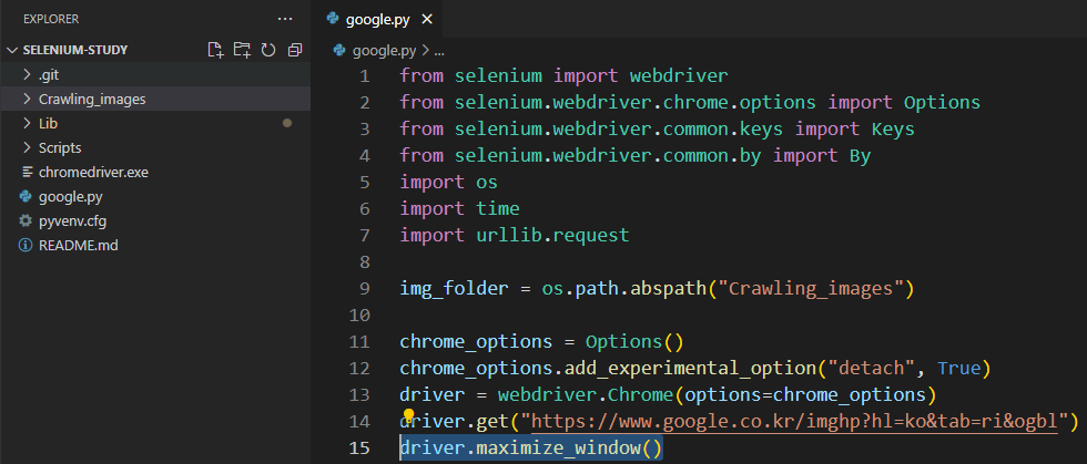 GitHub - YoungcheolLee/selenium-study: selenium을 활용한 크롬 크롤링 자동화테스트