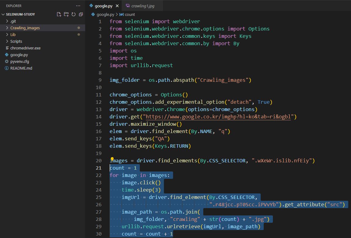 GitHub - YoungcheolLee/selenium-study: selenium을 활용한 크롬 크롤링 자동화테스트