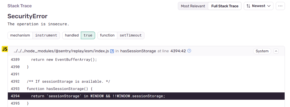Session replay with Safari "Block all cookies" setting · Issue #8619 · getsentry/sentry ...