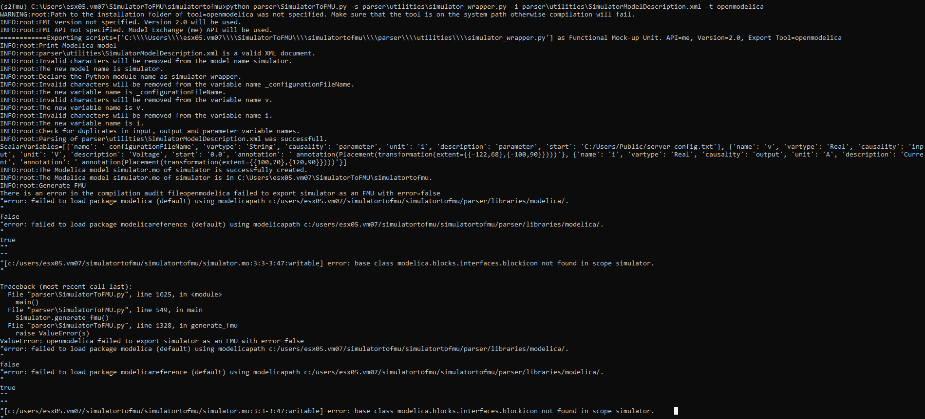 FMU export error (Jmodelica, OpenModelica, Dymola) · Issue #43 · LBNL ...