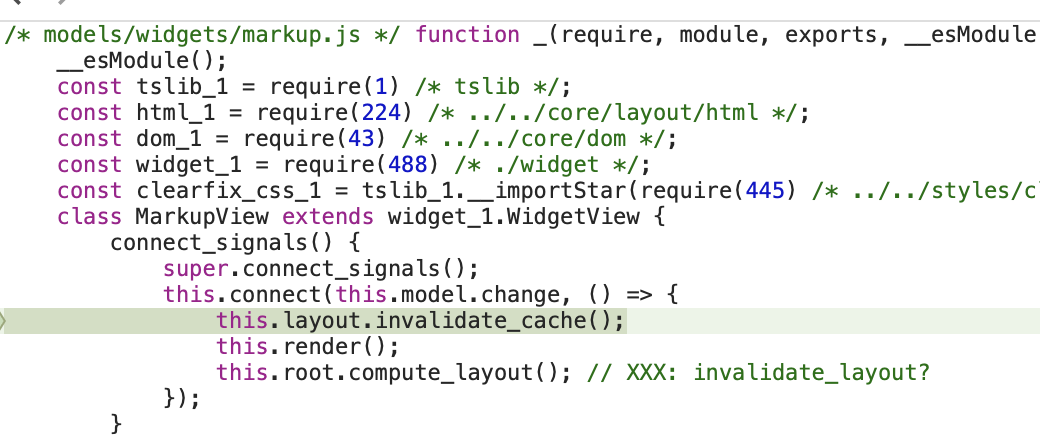 Bug Widgets Fail To Update When Associated To Multiple Layouts