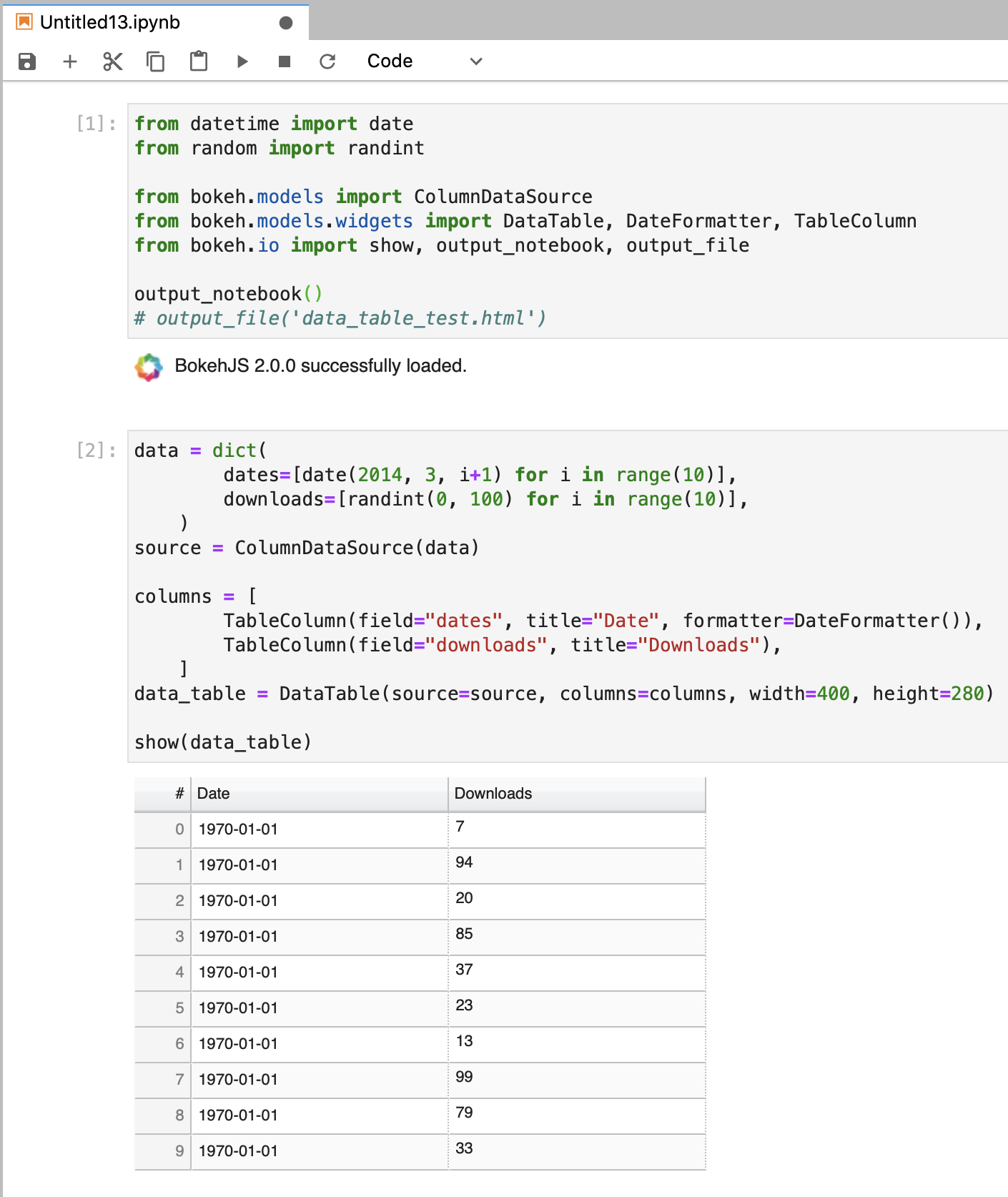 Using With Jupyter Bokeh 200 Documentation