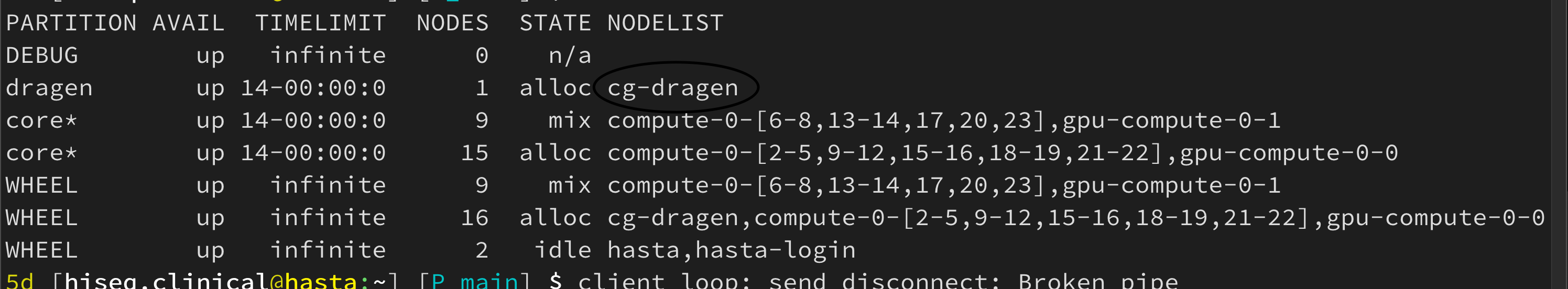 Add new dragen node partition to SLURM API · Issue #1571 · Clinical-Genomics/cg · GitHub
