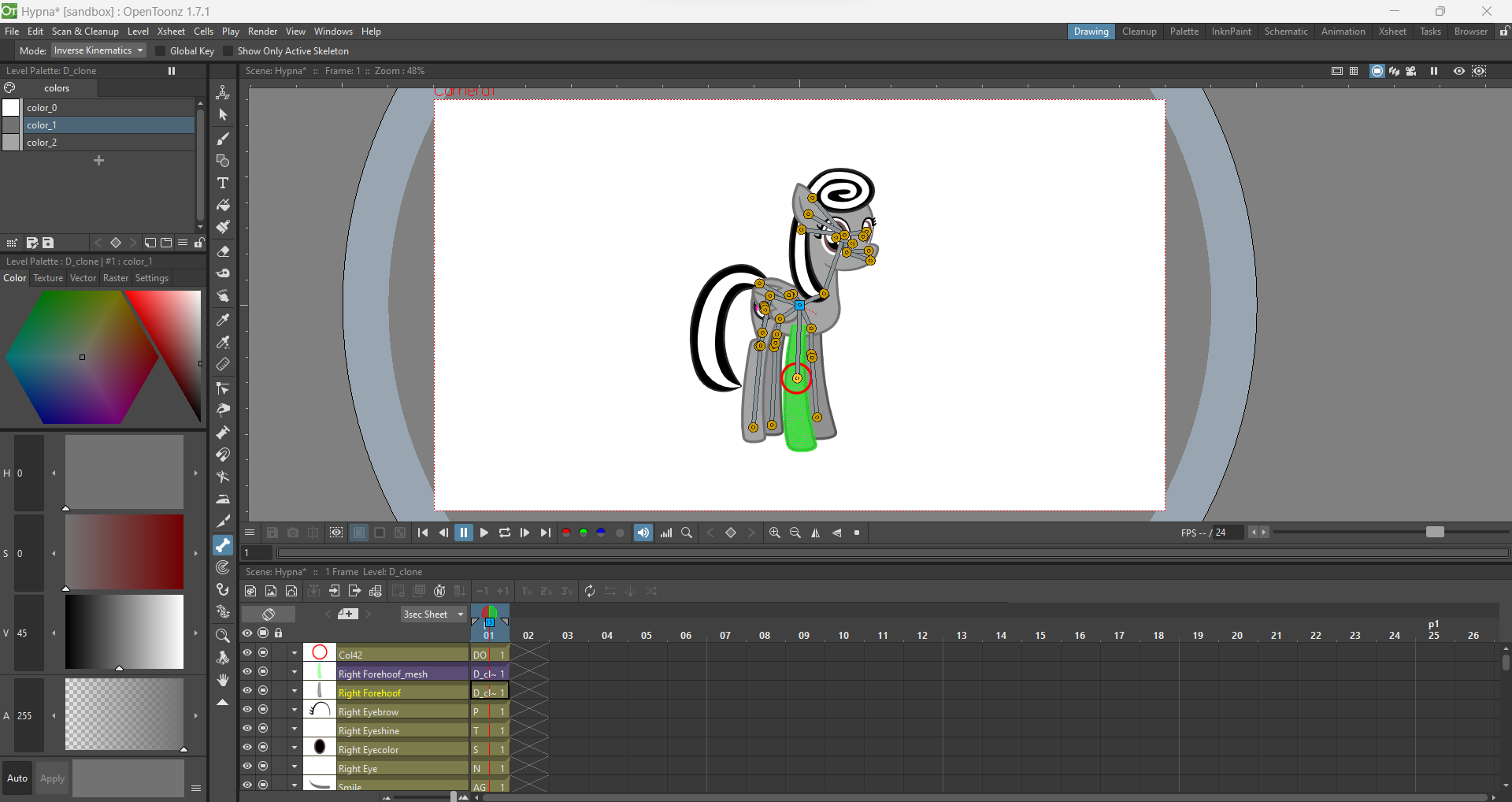 Plastic Meshinverse Kinematics Bug · Issue 4981 · Opentoonzopentoonz